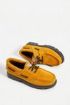 Kickers Lennon Yellow Boat Shoes | Urban Outfitters UK