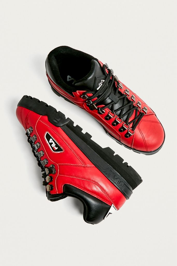 FILA Trailblazer Red Trainers | Urban Outfitters UK