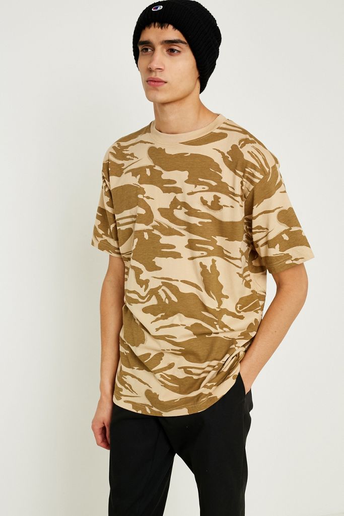 Urban Renewal Vintage Surplus British Desert Camo T-Shirt | Urban ...