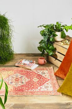 Patterned Vintage Style 5x7 Rug | Urban Outfitters UK