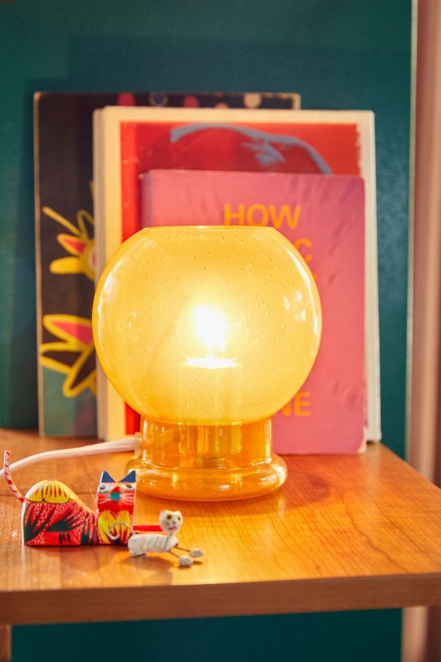 Alvaro Glass Table Lamp | Urban Outfitters UK