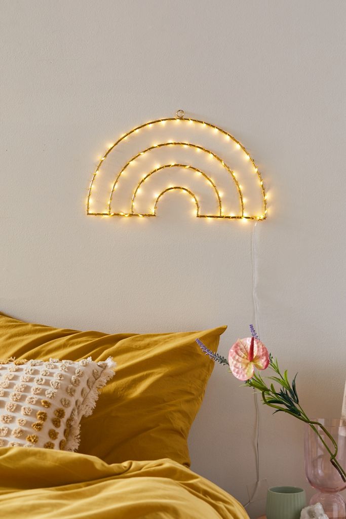 Rainbow Sculpture Wall Light | Urban Outfitters UK