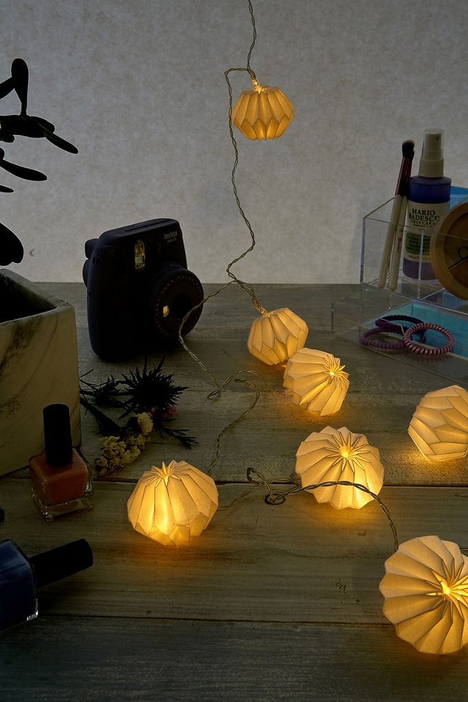 Paper Lantern Fairy Lights | Urban Outfitters UK