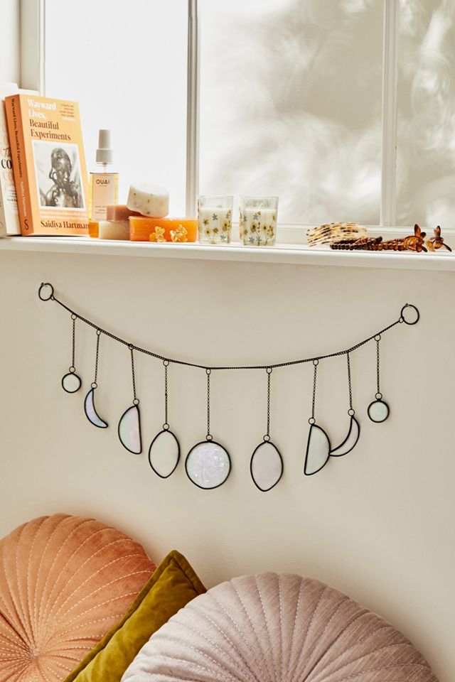 Iridescent Metal Moon Cycle Banner | Urban Outfitters UK
