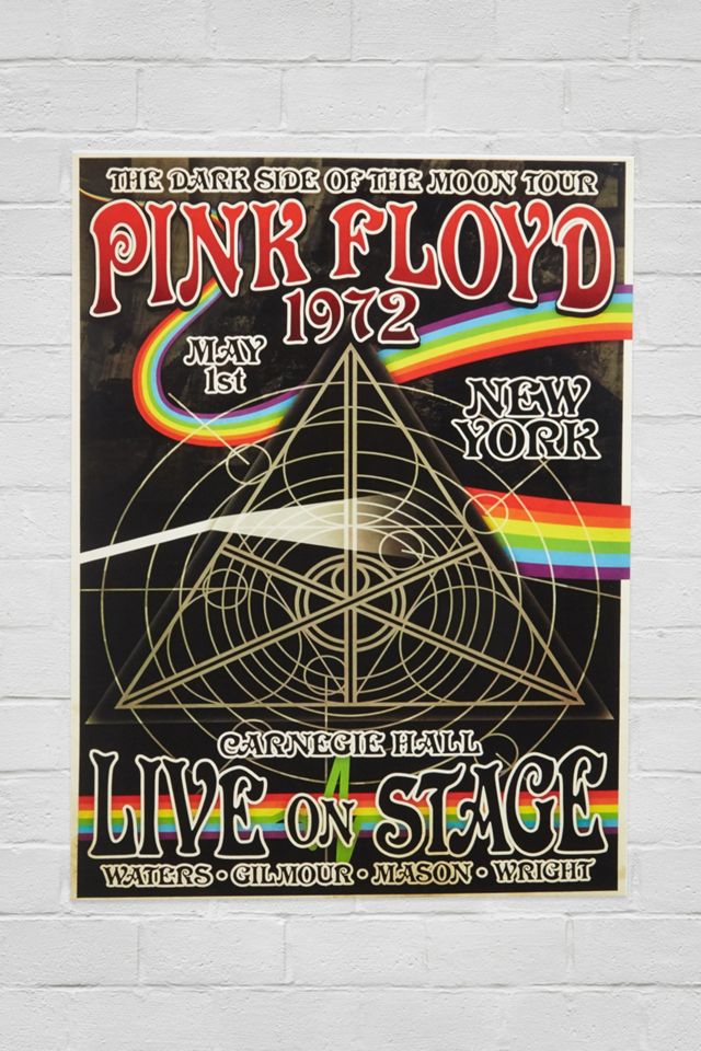 Pink Floyd Premium Vintage Concert Poster 30x40cm | Urban Outfitters UK