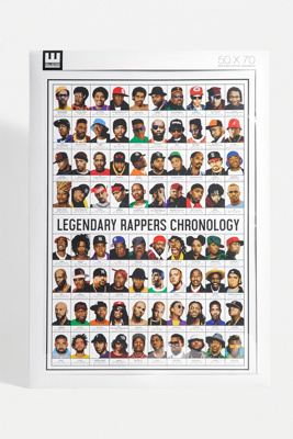 Legendary Rappers Poster | Urban Outfitters UK