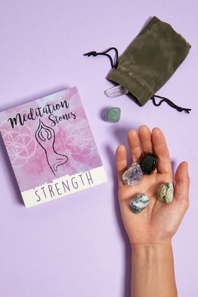 Strength Meditation Stones Set | Urban Outfitters UK
