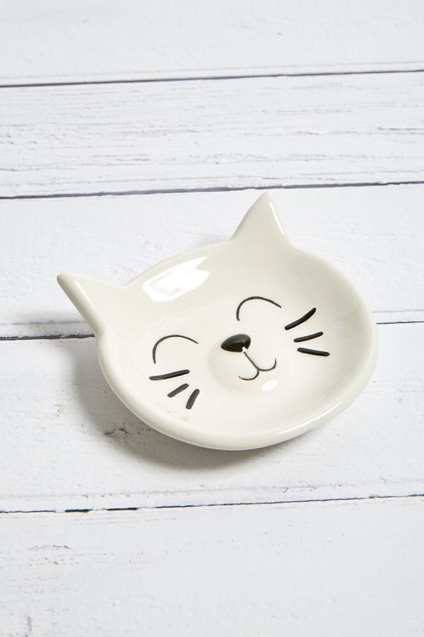 Cat Face Trinket Dish | Urban Outfitters UK