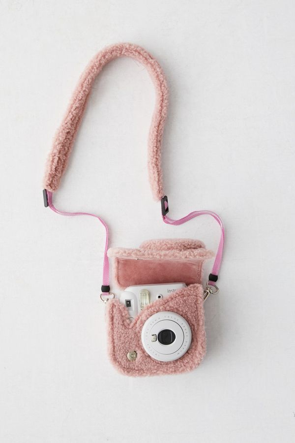 Shearling Instax Mini 9 Camera Bag | Urban Outfitters UK