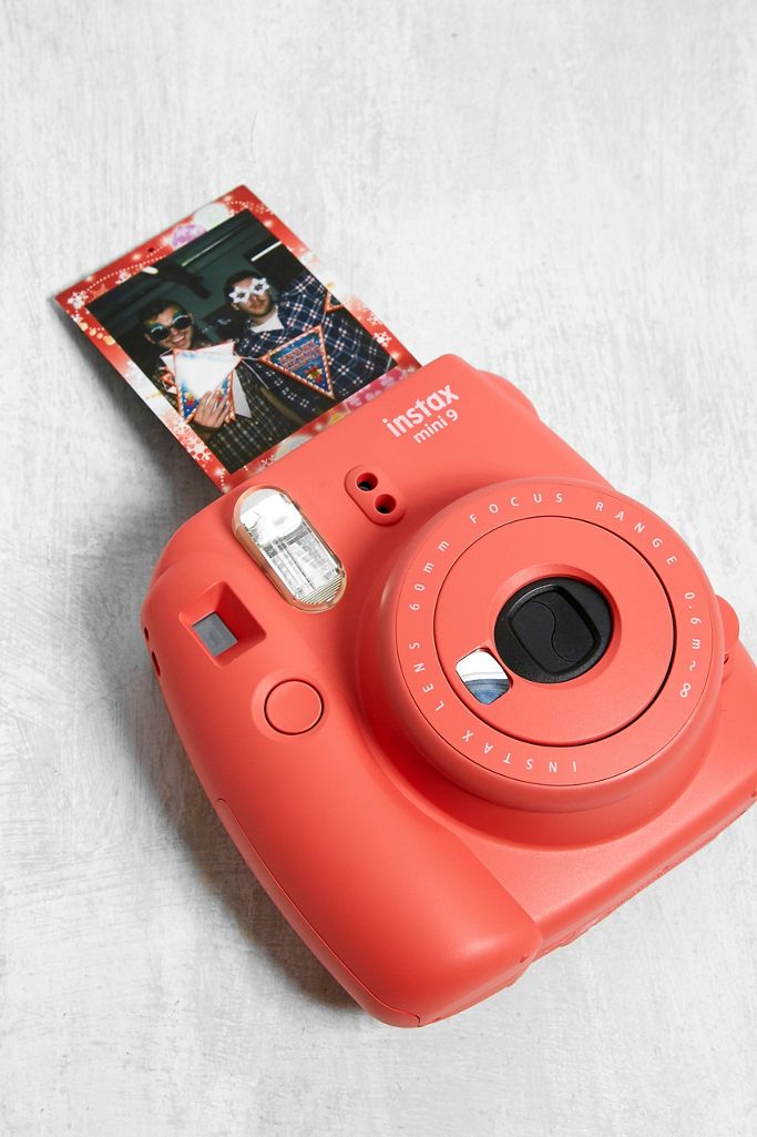 Fujifilm Instax™ Mini 9 Red Instant Camera | Urban Outfitters UK