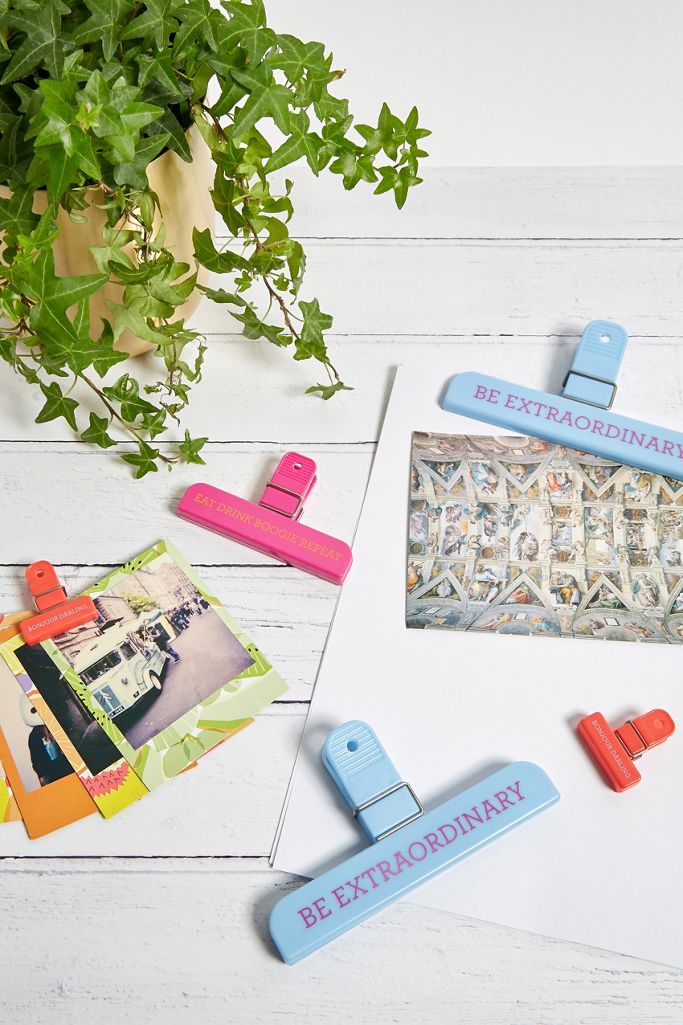 Storage Clips - Set of 6 | Urban Outfitters UK