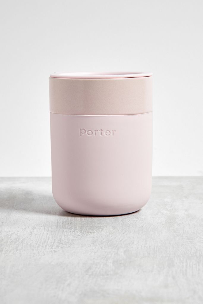 Porter Blush Ceramic Travel Mug | Urban Outfitters UK