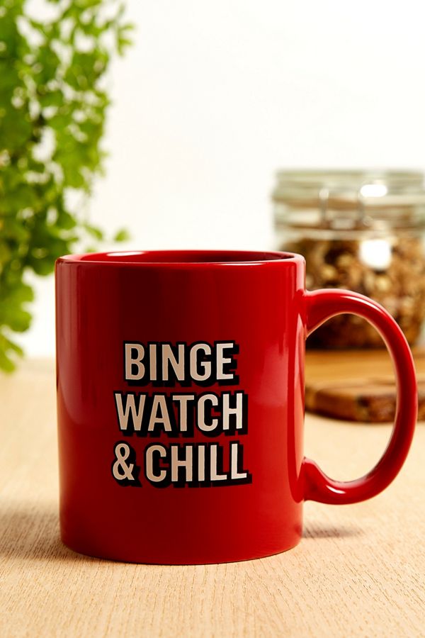 Binge Watch & Chill Mug | Urban Outfitters UK