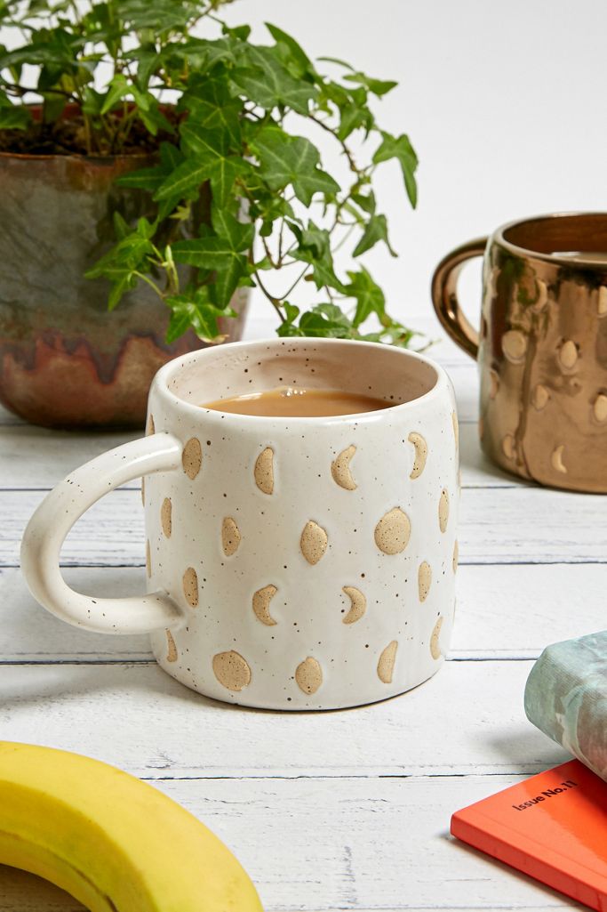 Ivy Moon Phase Ceramic Mug | Urban Outfitters UK