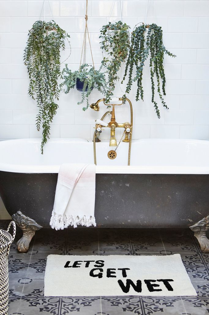 Let’s Get Wet Bath Mat | Urban Outfitters UK