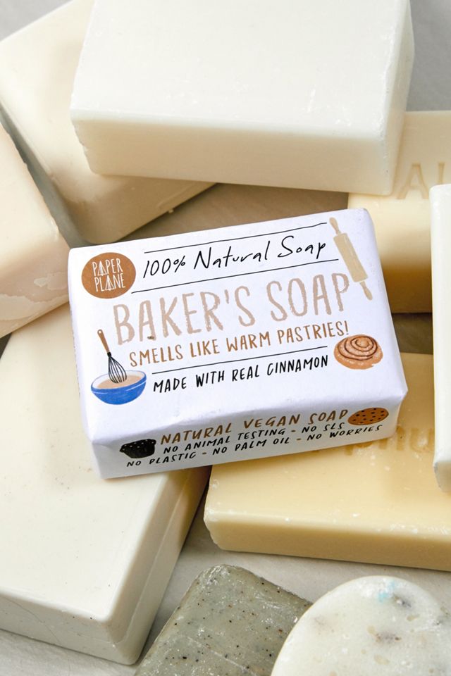 Paper Plane Cinnamon Baker's Soap | Urban Outfitters UK