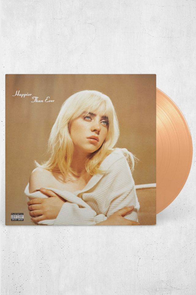 Billie Eilish Happier Than Ever Uo Exclusive 2xlp Urban Outfitters Uk