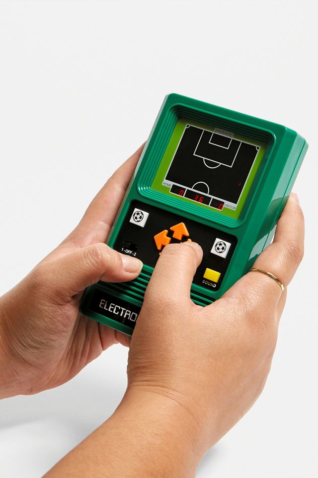 Handheld Electronic Soccer Arcade Game | Urban Outfitters UK