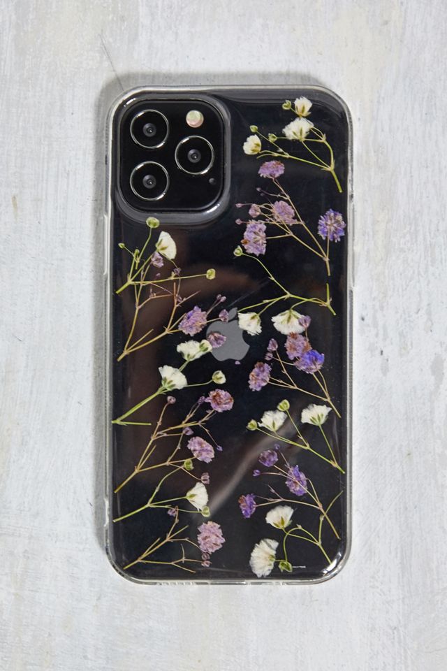 Ditsy Lilac Pressed Flower iPhone 12 & 12 Pro Phone Case | Urban ...