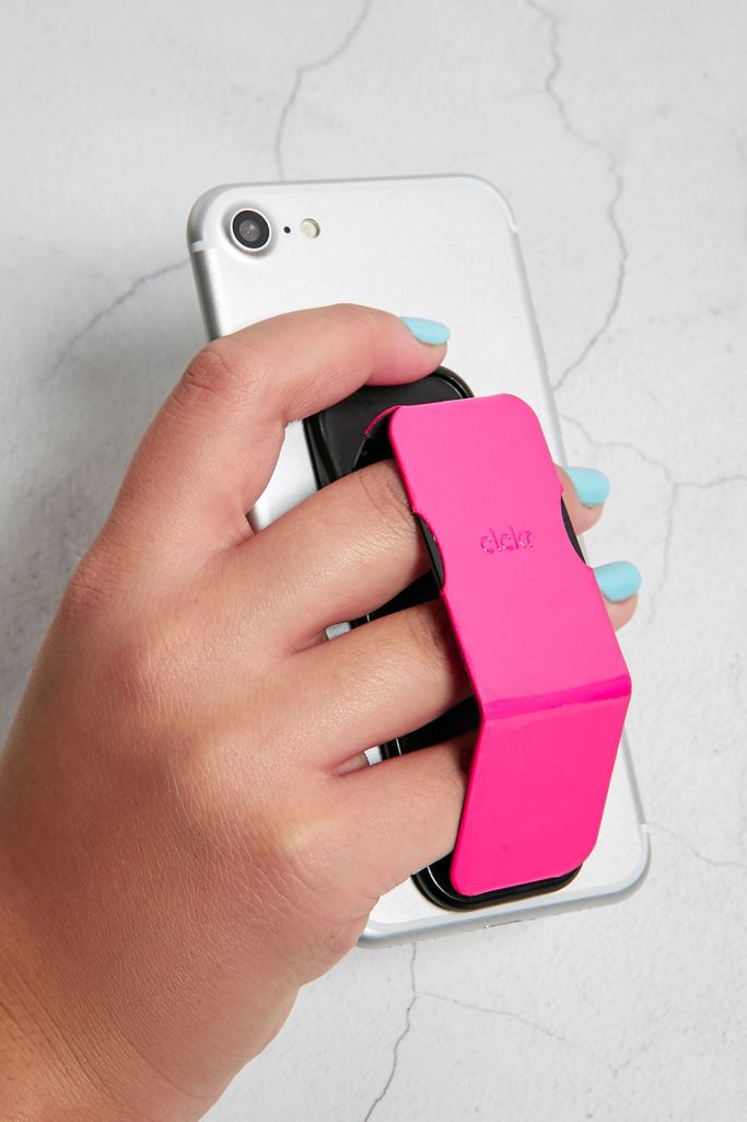 CLCKR Pink Phone Grip | Urban Outfitters UK