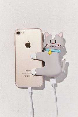 MojiPower Cat Portable Power Bank | Urban Outfitters UK