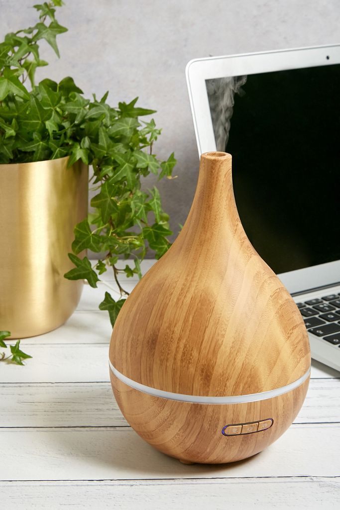 Aroma2Go LILA Wood Finish Aroma Diffuser | Urban Outfitters UK