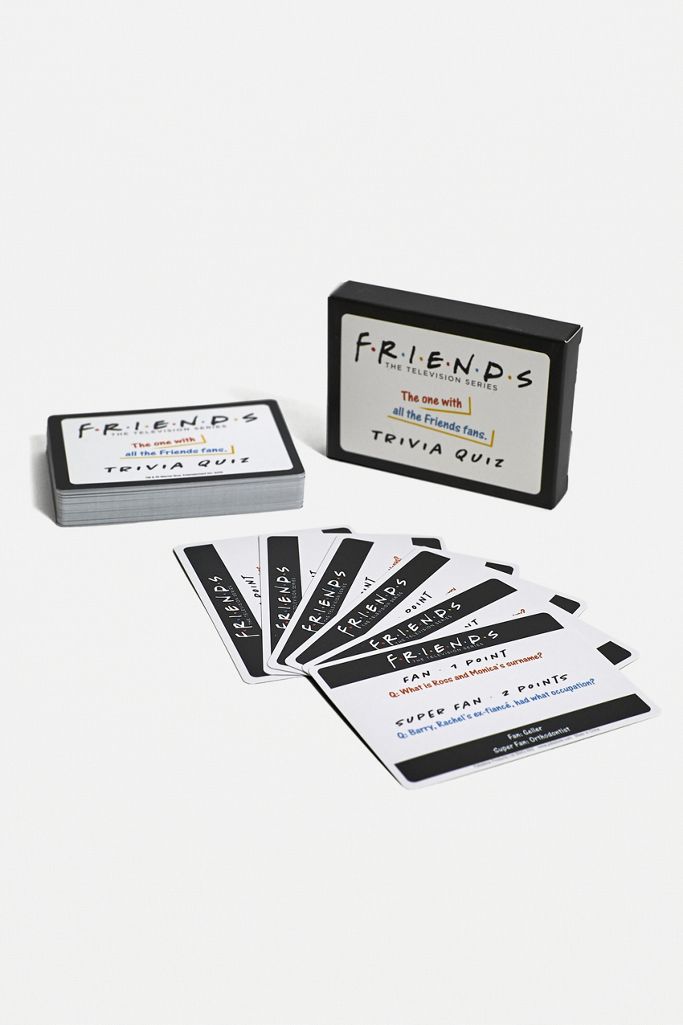 Friends 2nd Edition Trivia Quiz Card Game | Urban Outfitters UK