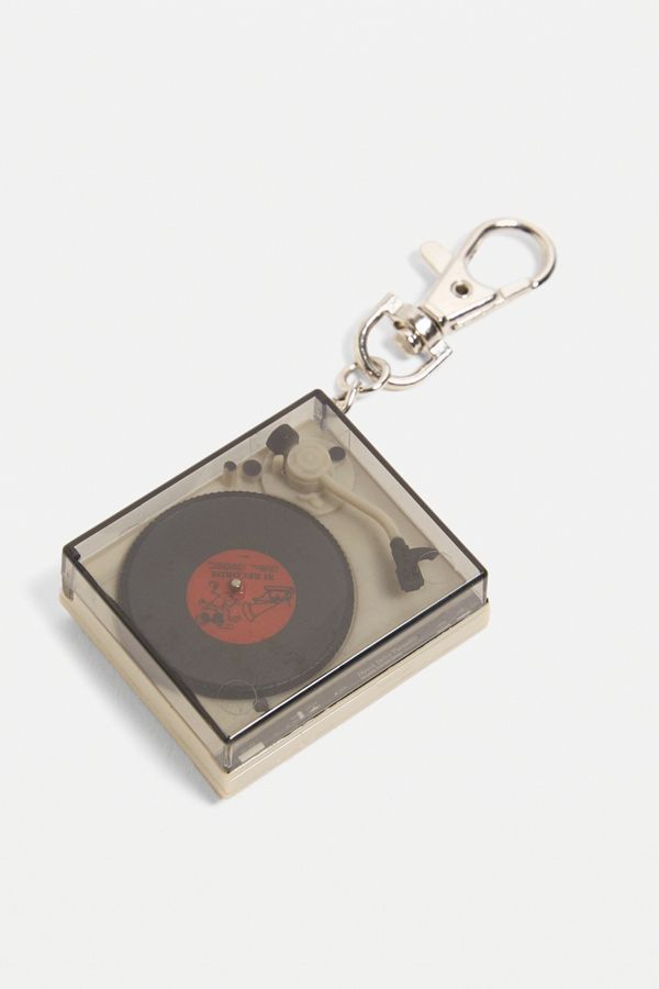 World’s Coolest Mini Turntable Keyring | Urban Outfitters UK