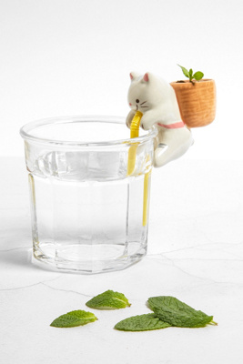 Chuppon Self-Watering Cat Planter | Urban Outfitters UK