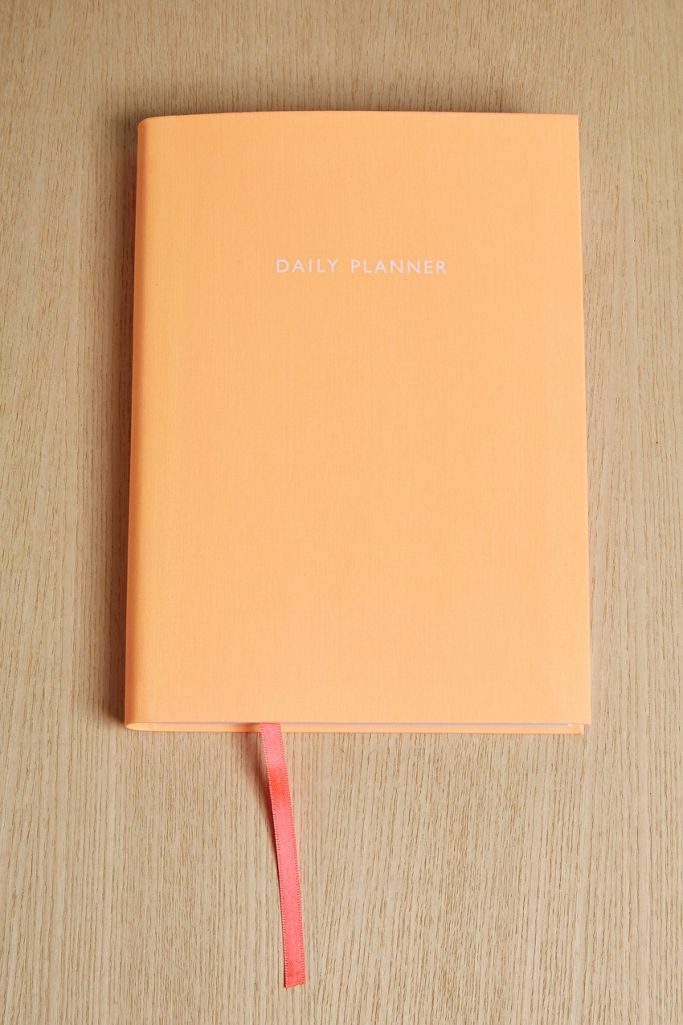 Ohh Deer Neon Orange Daily Planner | Urban Outfitters UK