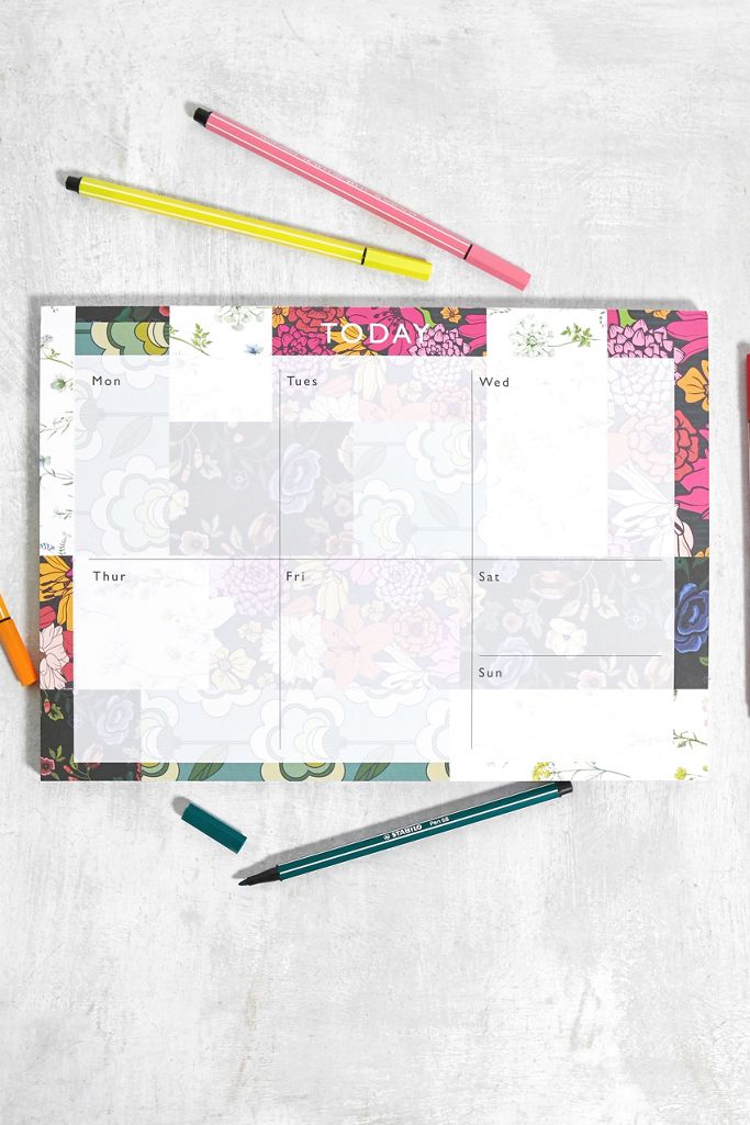 My Weekly Desk Planner | Urban Outfitters UK