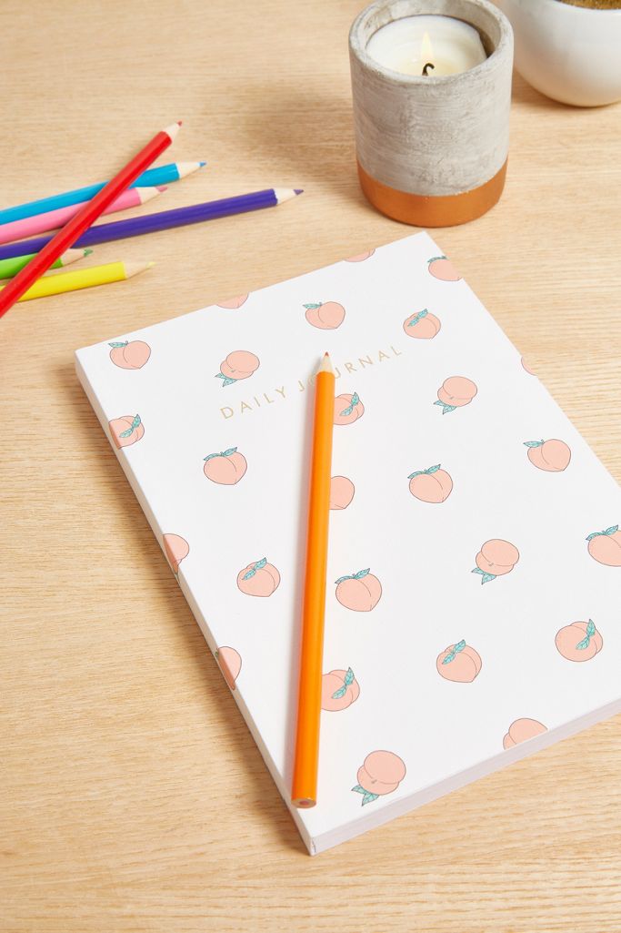 Central 23 Peaches Daily Journal | Urban Outfitters UK
