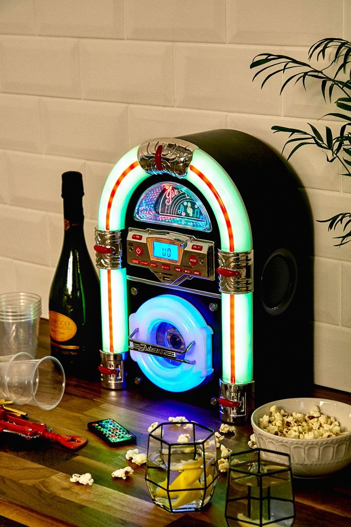 Steepletone ‘60s Rock Bluetooth Desktop Jukebox | Urban Outfitters UK