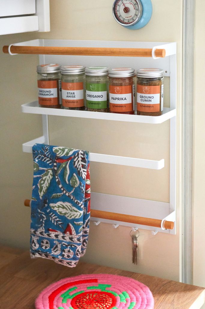 Modern Magnetic Kitchen Storage Rack | Urban Outfitters UK