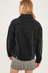 BDG Oversized Black Denim Jacket | Urban Outfitters UK