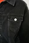 BDG Oversized Black Denim Jacket | Urban Outfitters UK