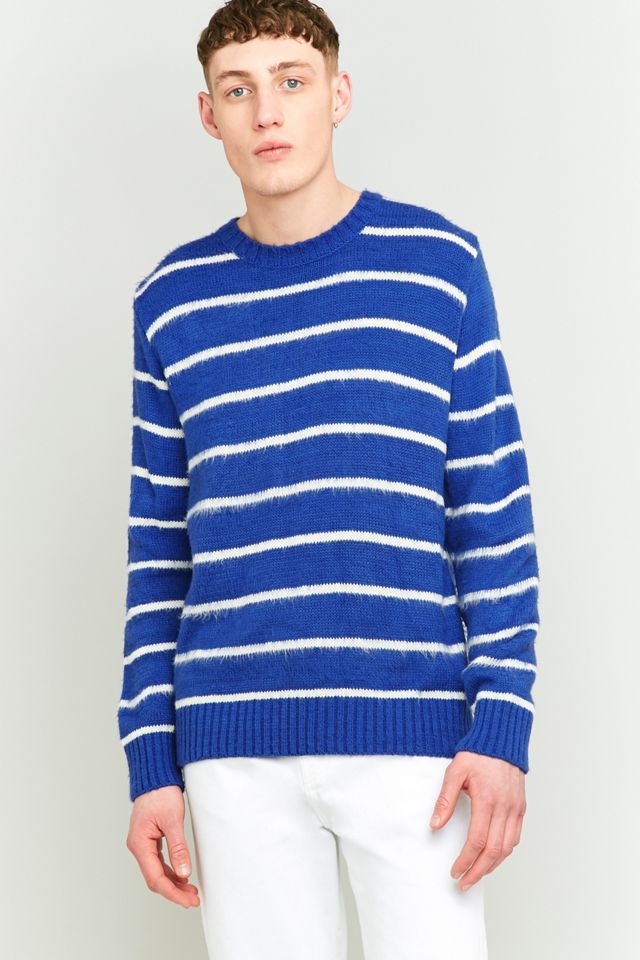 Loom - Pull marinière bleu coupe droite | Urban Outfitters FR