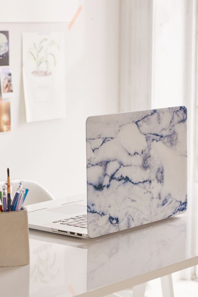 White Marble 15" Laptop Cover | Urban Outfitters UK