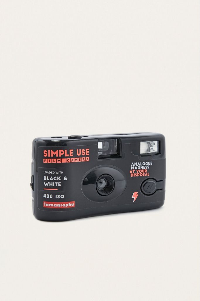 Lomography Simple Use Black + White Film Disposable Camera | Urban ...
