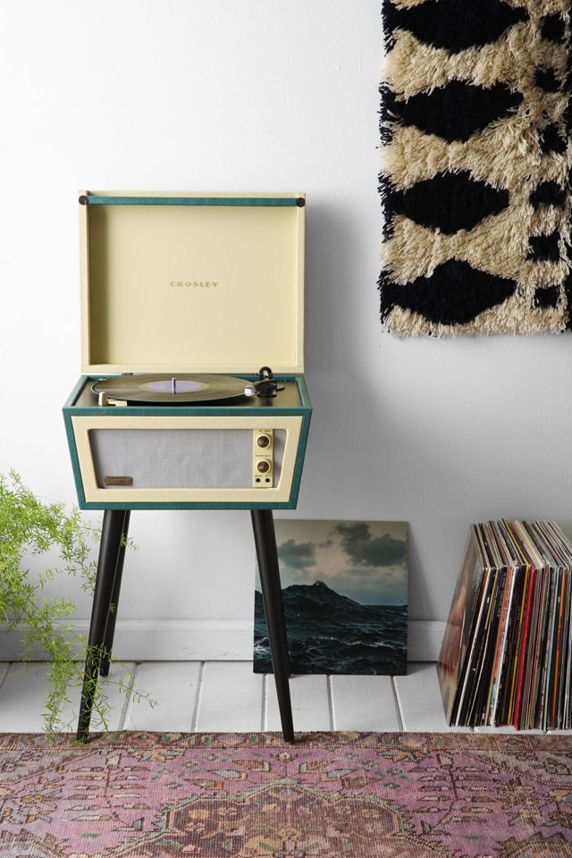 UO X Dansette Sterling Standing Record Player UK Plug | Urban Outfitters UK