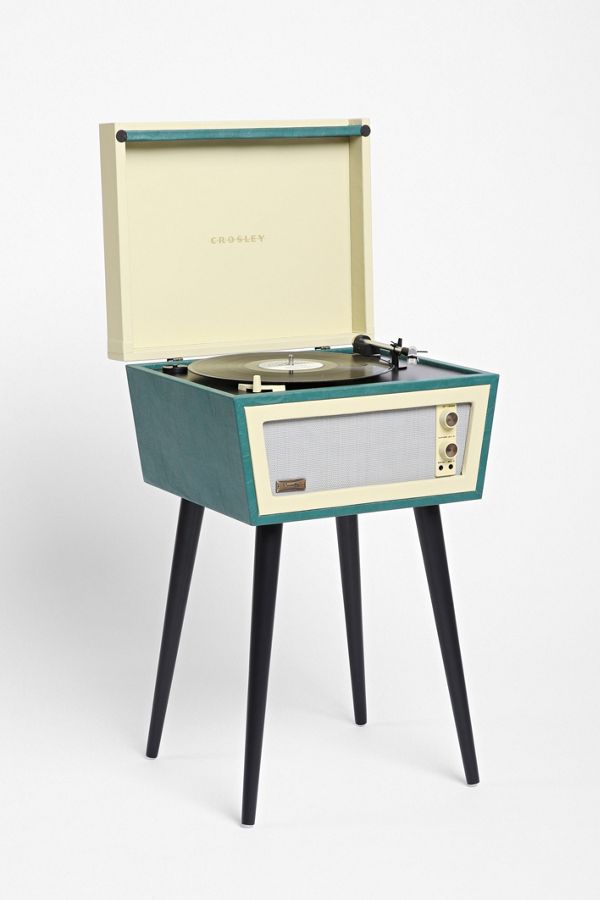 UO X Dansette Sterling Standing Vinyl Record Player | Urban Outfitters UK