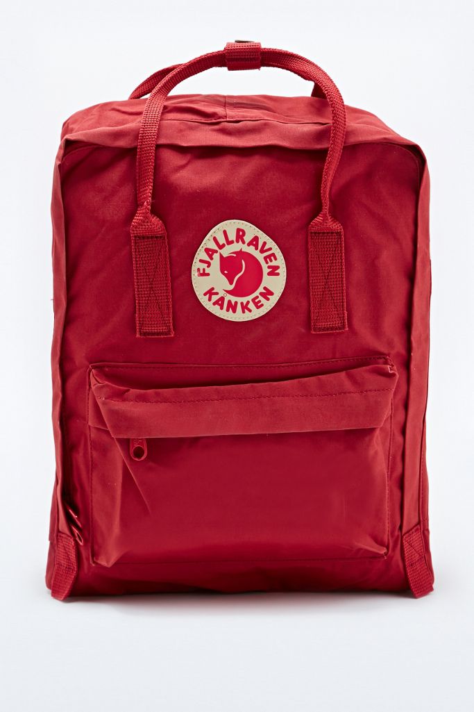 Fjallraven Kanken Classic Deep Red Backpack | Urban Outfitters UK