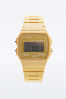 Casio Casual Yellow Digital Watch | Urban Outfitters DE