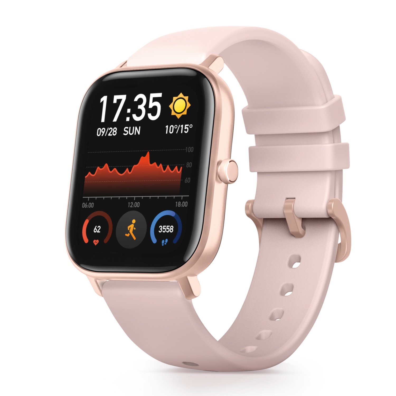 AMAZFIT Fitness-Smartwatch GTS, Rosa | HOFER