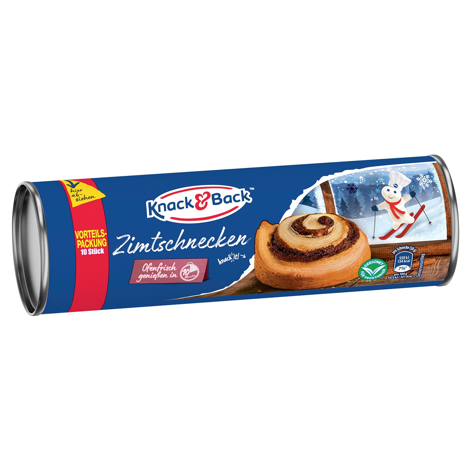 Angebot Aldi Süd KNACK&BACK Zimtschnecken 380