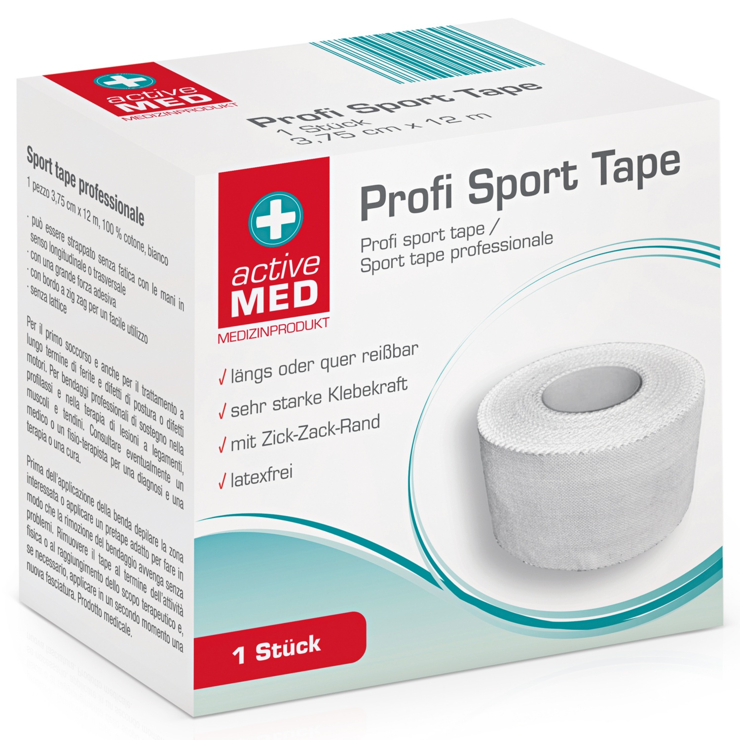 ACTIVE MED Bandagen, Profi Sport Tape, 1 Stück | HOFER