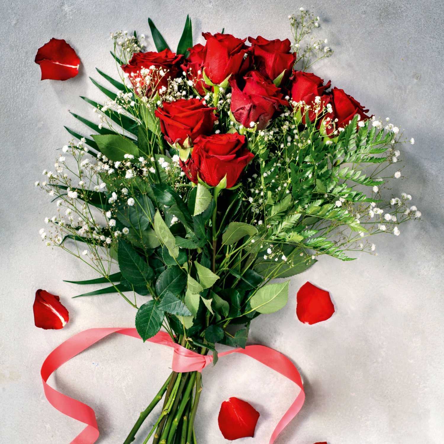 Roter Rosenstrauß | HOFER