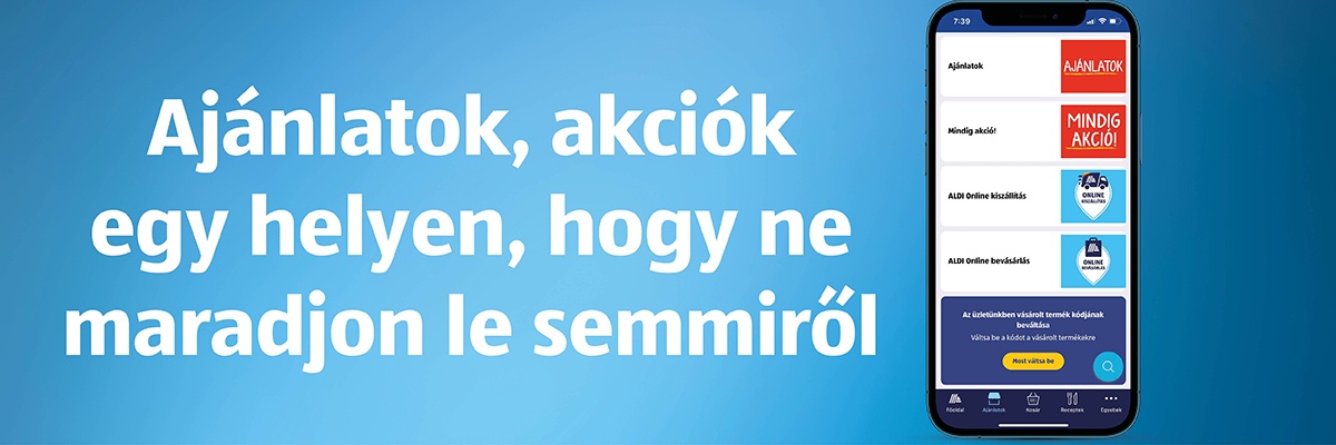 ALDI-App okostelefonokra: iOS App és Android App | ALDI