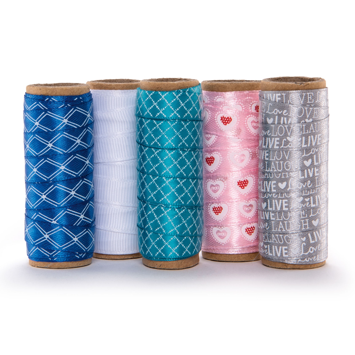 Textil-Deko-Band, Blau | HOFER