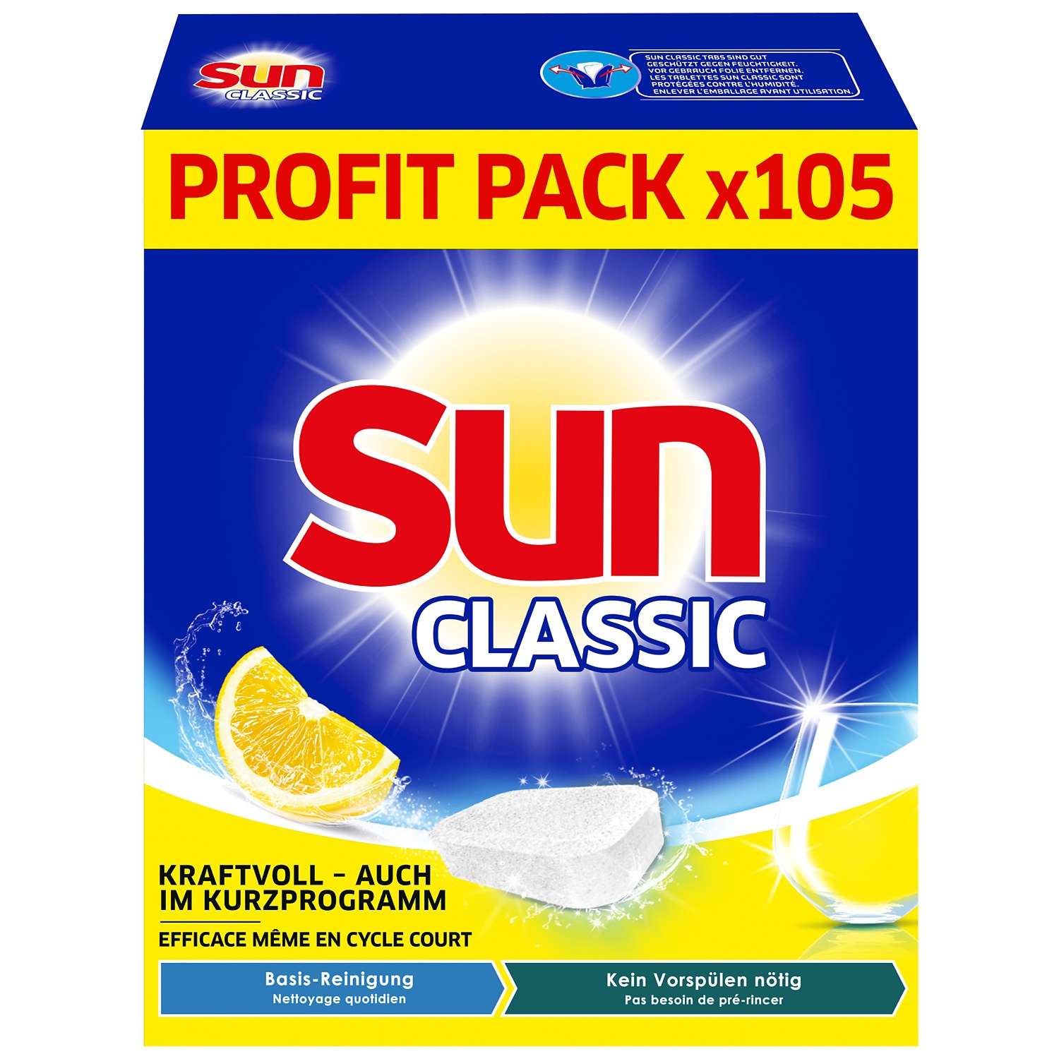 SUN Geschirrspültabs, Tabs 105 | ALDI SUISSE